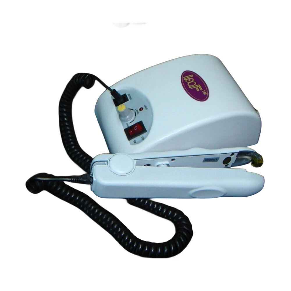 Loof Ультразвуковой коннектор для наращивания волос AU-штекер, белый