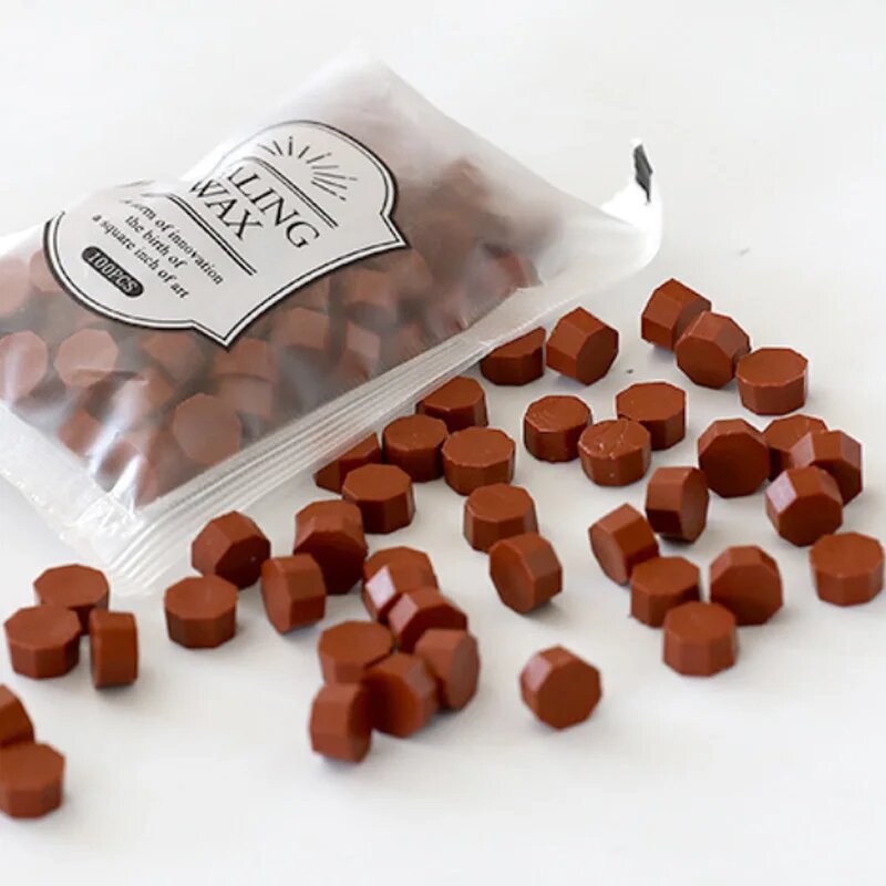 Восковые бусины для печати 100 шт.