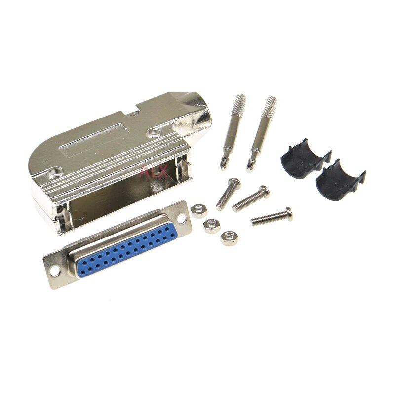 Металлический корпус DB25 для разъема RS232 ALINSIN Shell and Female