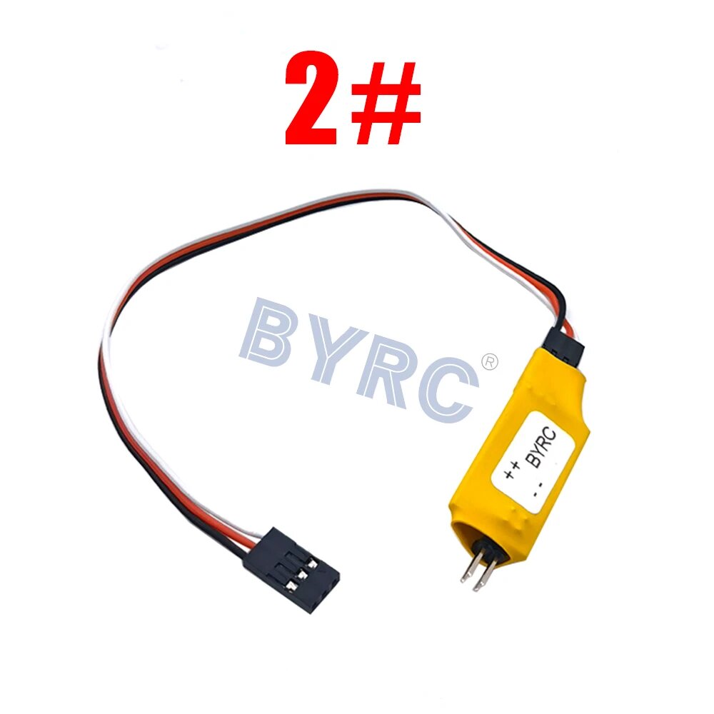 Выключатель подсветки RC моделей BYRC, 10A, Цвет: 2