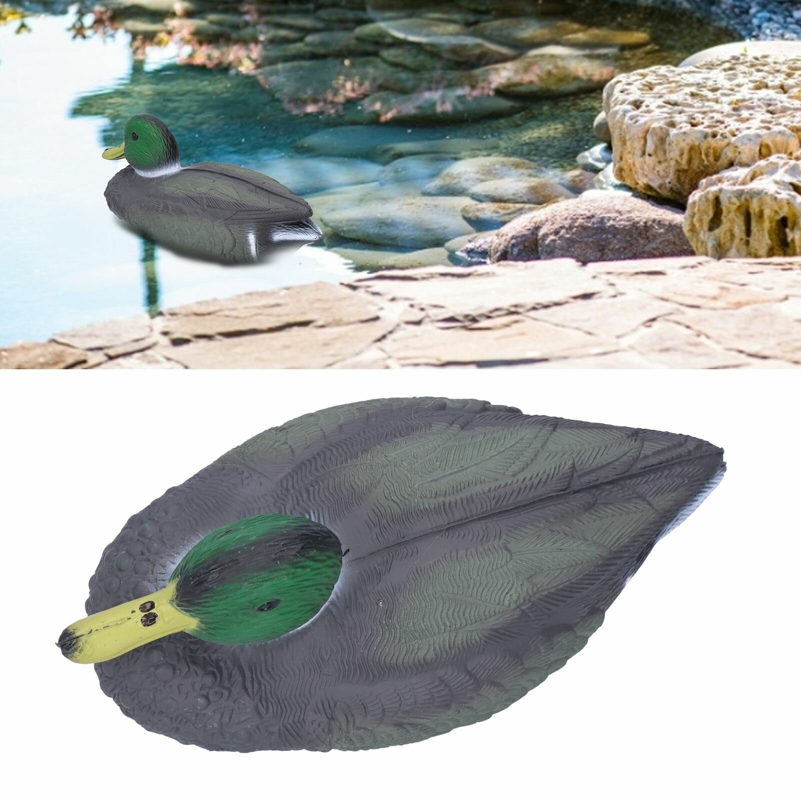 Пластиковая утка--0612