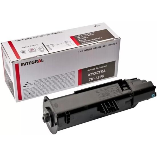 Тонер-картридж Integral (Германия) TK-1200X для Kyocera повышенной емкости 6000 страниц