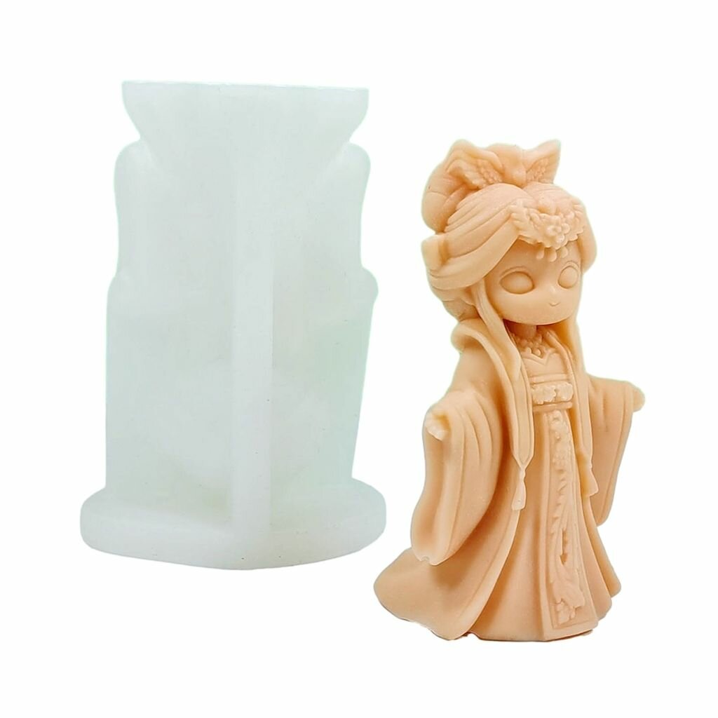 Форма для свечи антикварной куклы-369