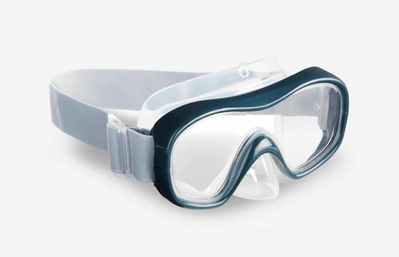 Decathlon маска детская для подводного плавания размер S серая