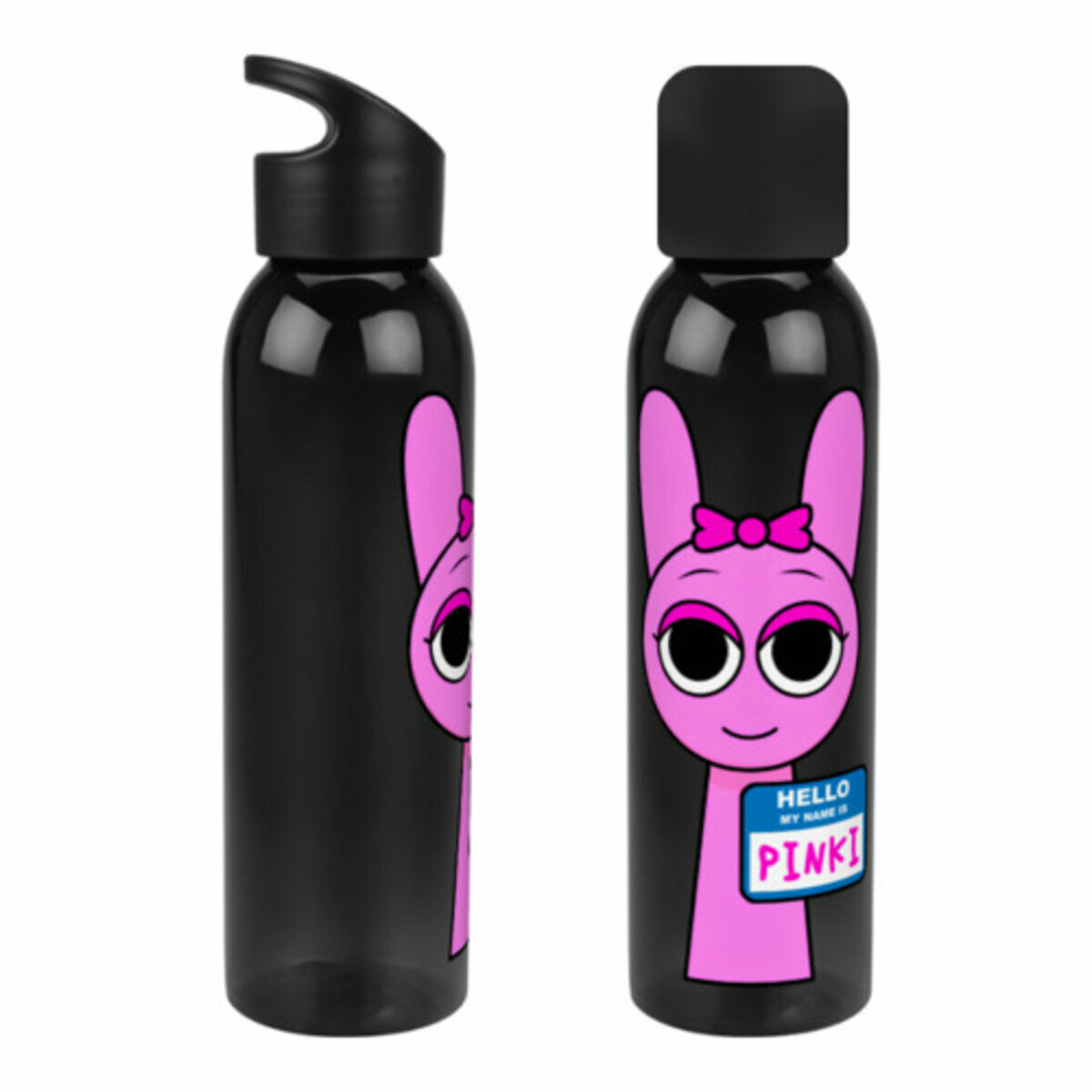 Бутылка для воды «Sprunki Pinki Спрунки Пинки» (черный)