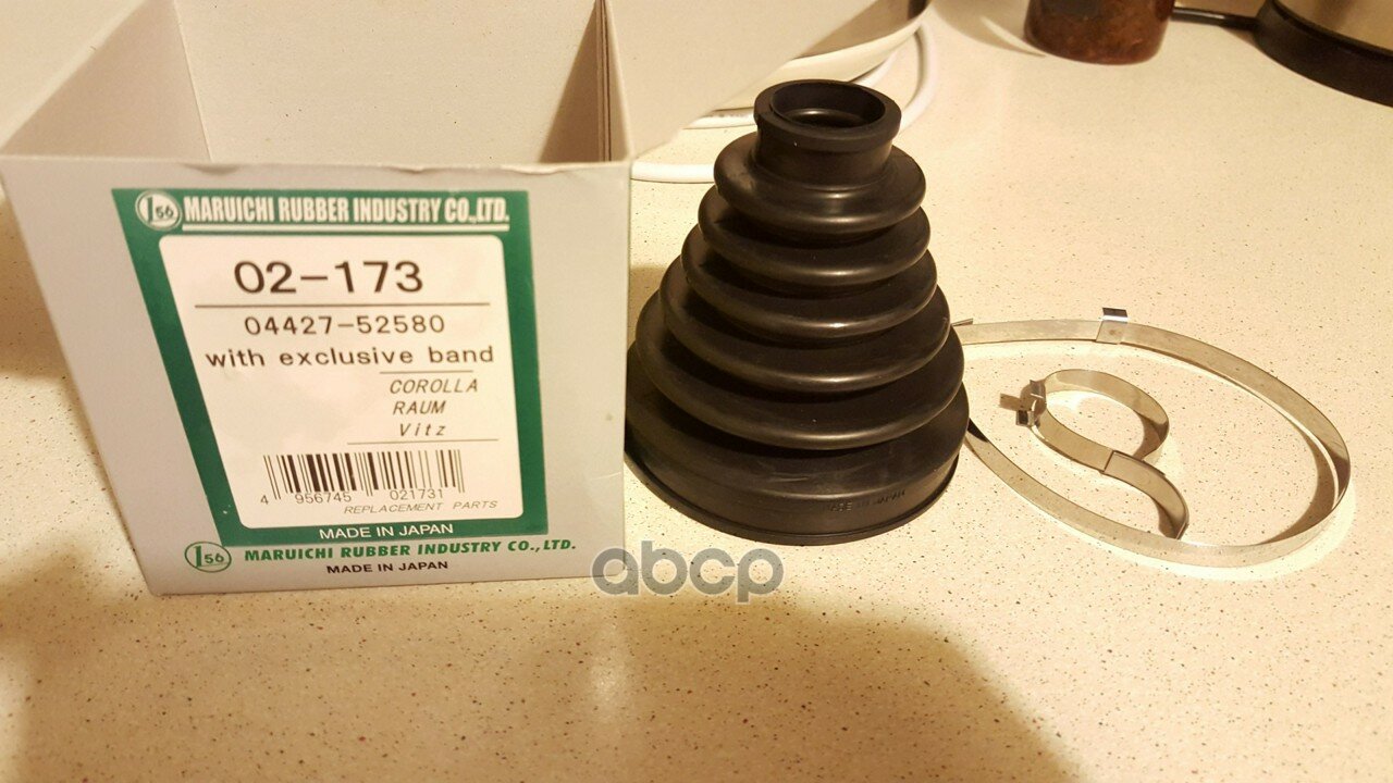 Пыльник шруса наружный TOYOTA FIELDER 06-12/PREMIO/ALLION ZRT26# 07-10 1-56 (Maruichi) арт. 02-173