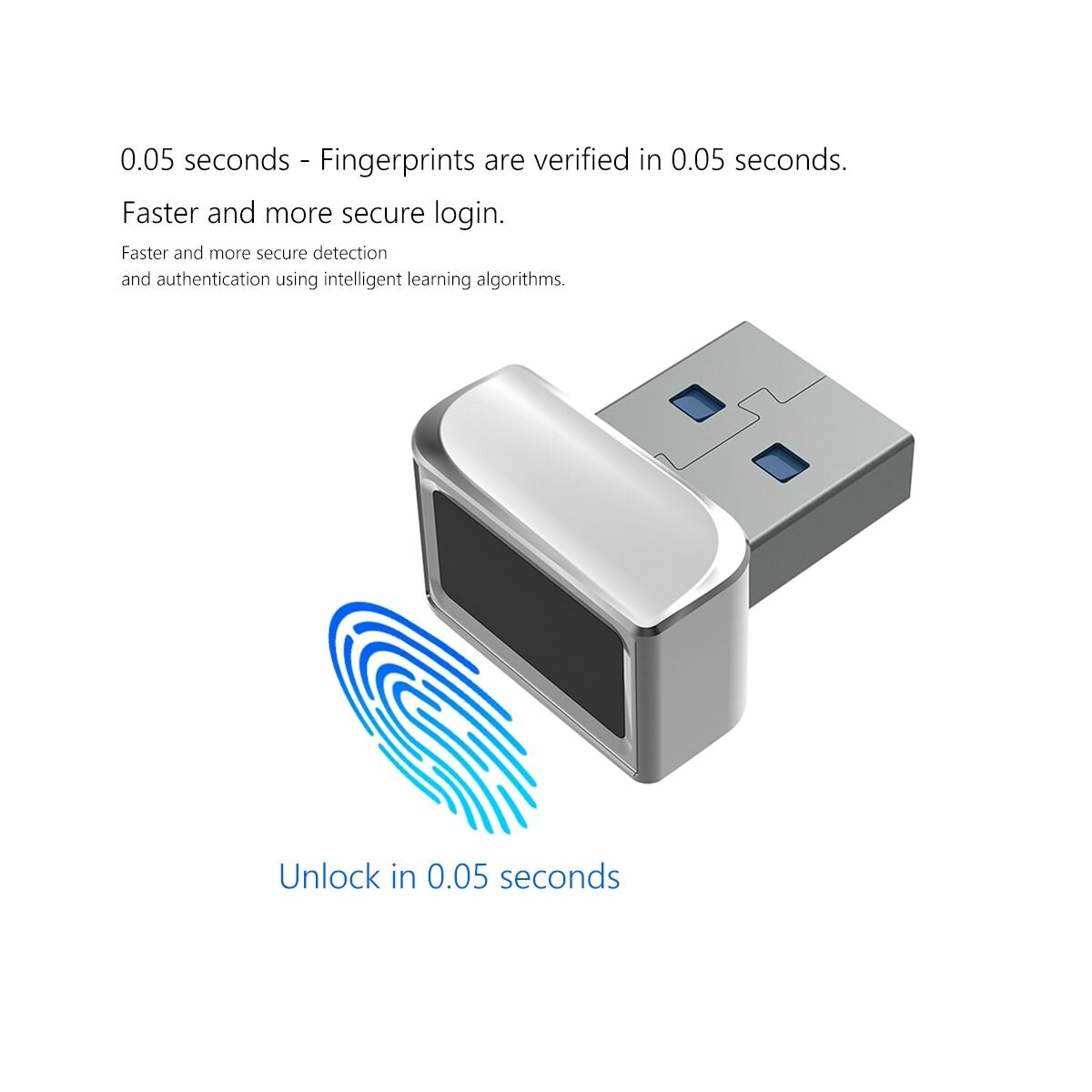 USB-модуль считывателя отпечатков пальцев для Windows 7 10 11 Hello, биометрический сканер, навесной замок для ноутбуков, ПК, разблокировка отпечатков пальцев