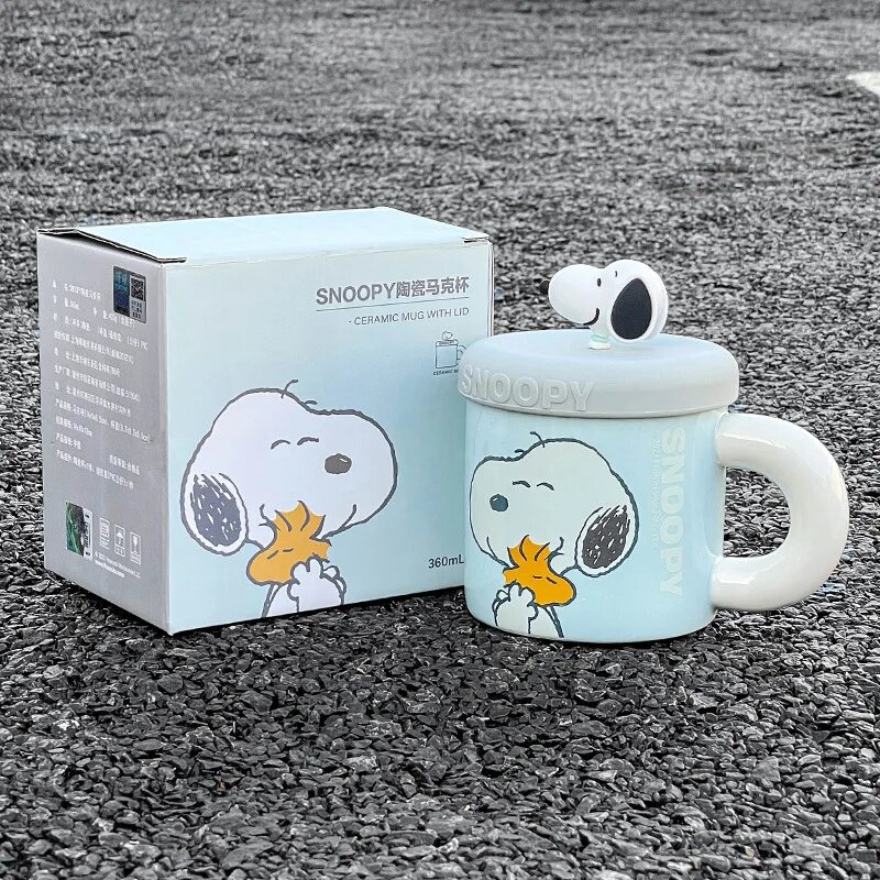 Керамическая кружка Snoopy, snoopy 2, 301-400ml