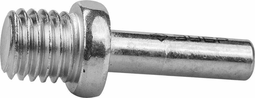 Переходник ЗУБР d 8 мм М14, хвостовик 8 мм, оцинкованный 35787-S