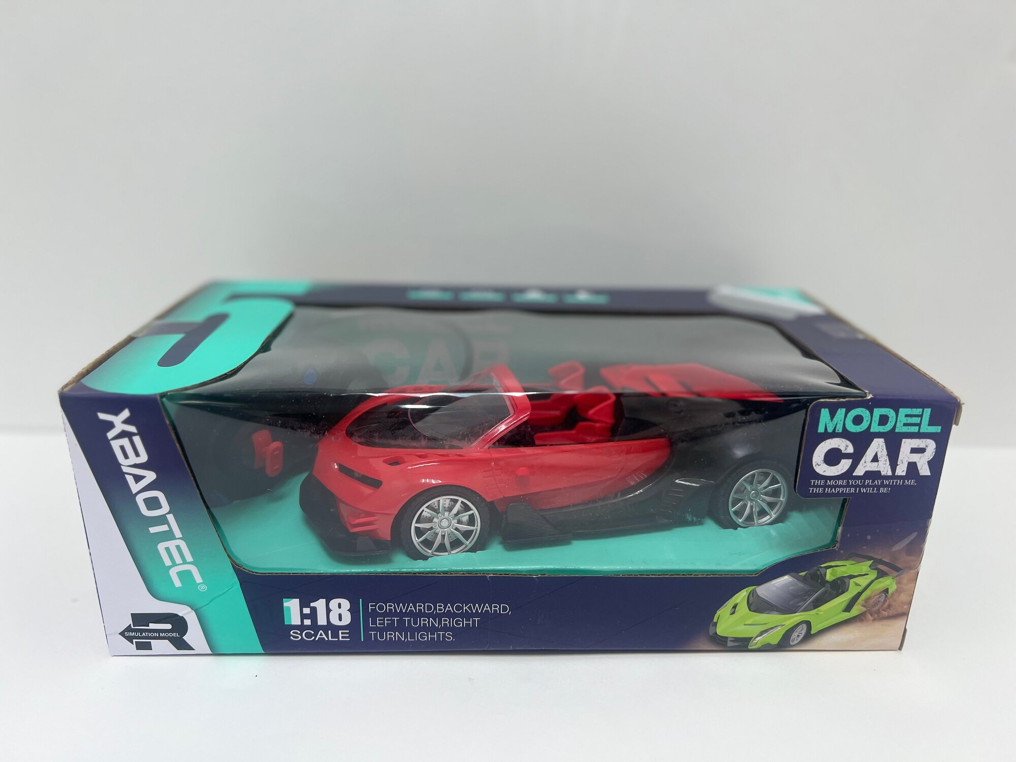 Машина радиоуправляемая, масштаб: 1:18, кабриолет, световые эффекты, данная модель представлена в двух цветах.