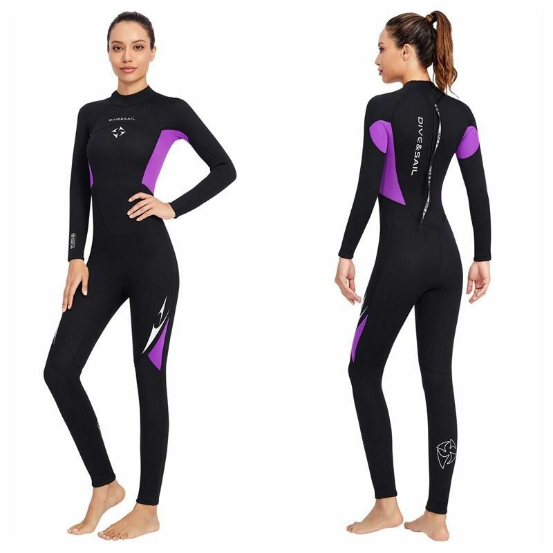 Неопреновый гидрокостюм 3 мм, Снорклинга, подводной охоты, размера плюс OXD S-3XL -hj