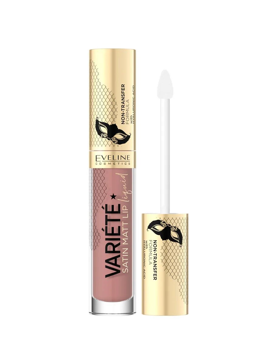 Eveline Жидкая матовая губная помада с гиалуроновой кислотой Variete Perfect Matte тон 10