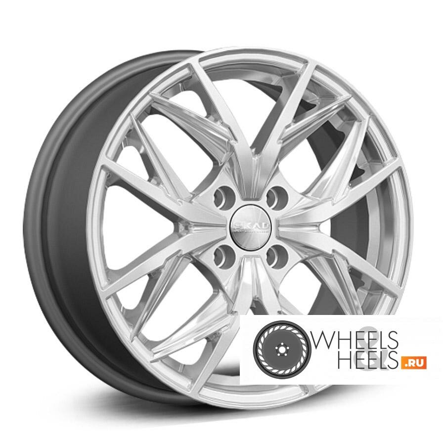 Диск автомобильный литой Скад Асти 16x6.5 4x98 et35 dia58.5 Насыщенный серебристый