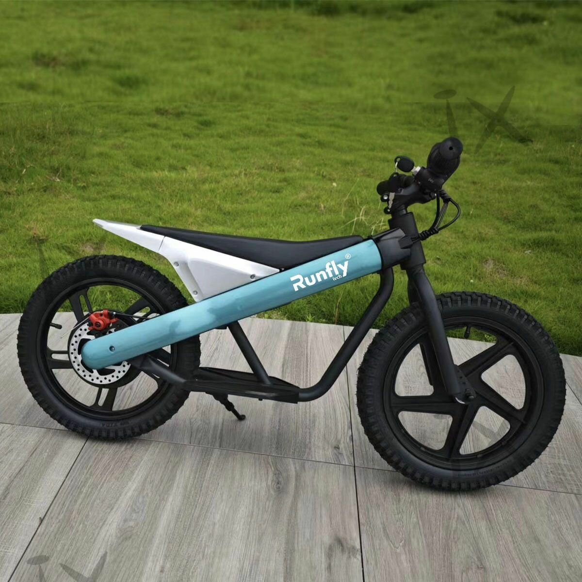 16-дюймовый детский электрический велосипед, балансирующий автомобиль, детский скутер3