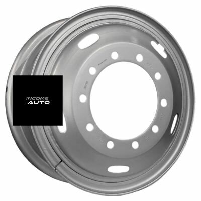 Диск SRW 10/335/281/180 8x24 10x335.0 ET180 D281.0 серебро