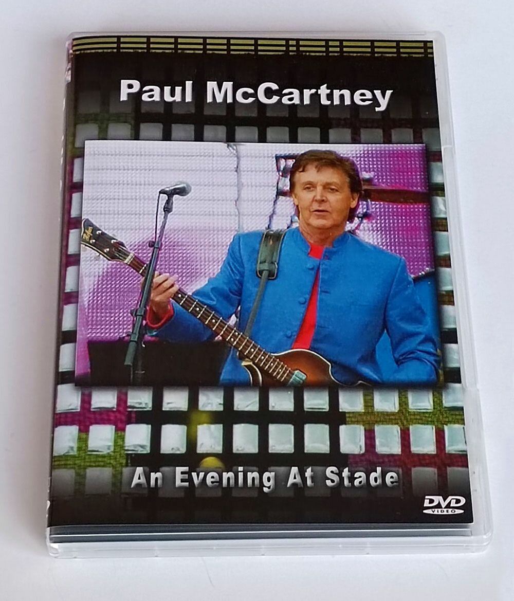 PAUL McCARTNEY - AN EVENING DE STADE Live in Paris France 2004 Summer Tour DVD (видео диск, концерт)