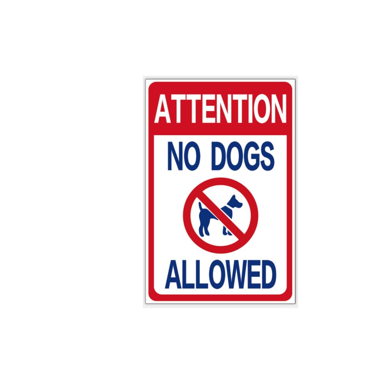 Предупреждающий знак «Внимание, собаки запрещены» (10 шт.) – самоклеящаяся виниловая наклейка с четким символом «Собаки запрещены» для зон, свободных от домашних животных, легко наносится на этикетку для общественных мест