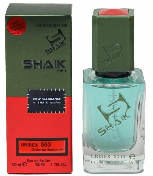 Парфюмерная вода SHAIK 553 унисекс , 50 ml