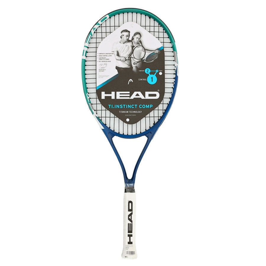 Ракетка для тенниса HEAD Ti Instinct Comp, Blue/Turquoise, Gr 3