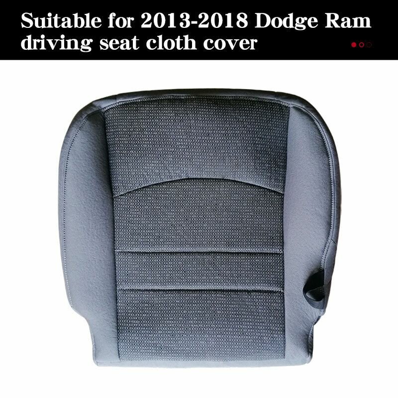 Серый Тканевый Чехол Для Нижнего Сиденья Со Стороны Водителя Автомобиля 13-18 Dodge Ram 1500 2500 3500