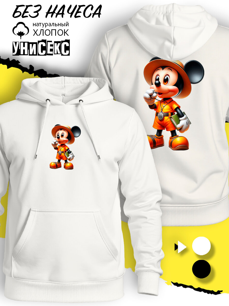 Худи Толстовка свитшот Микки Маус Mickey Mouse