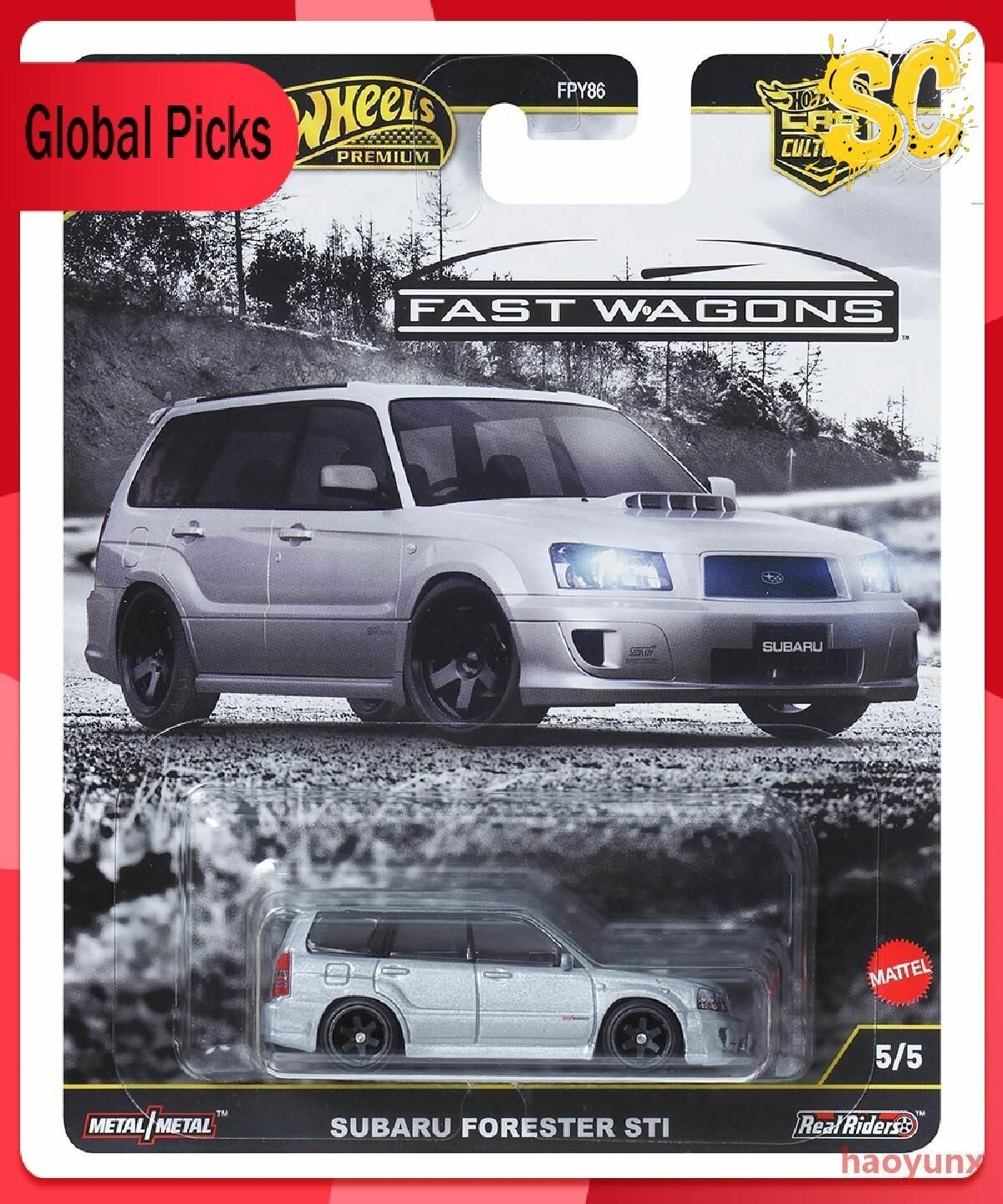 Машинка коллекционная Premium Car Culture FPY86 Subaru Forester STi