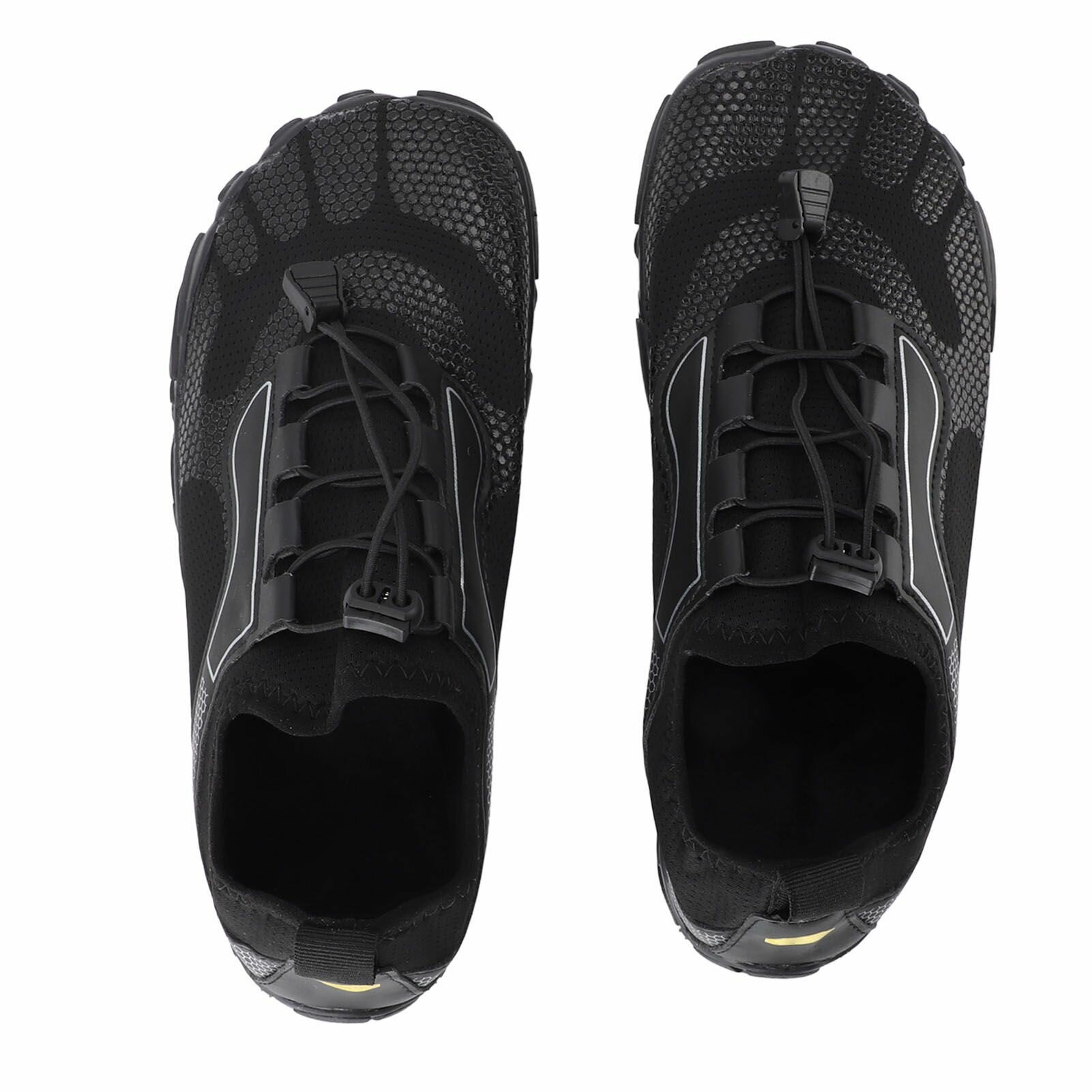 Обувь для плавания предотвращает скольжение дышащая амортизация пляжная обувь для походов скалолазание фитнес черный размер 44