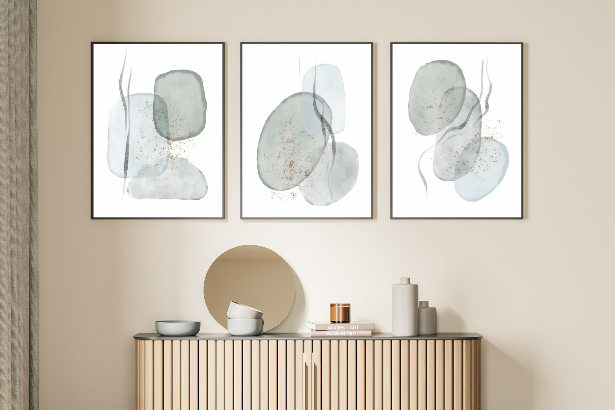 Постеры для интерьера на стену эстетика набор 30*40 см