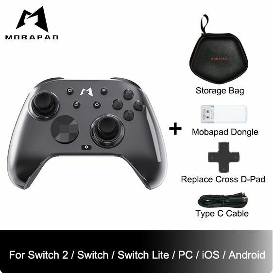 MOBAPAD Huben 2 Механический Геймпад Bluetooth Для Nintendo Switch NS Switch 2 PC Android IOS Steam Игровая Консоль