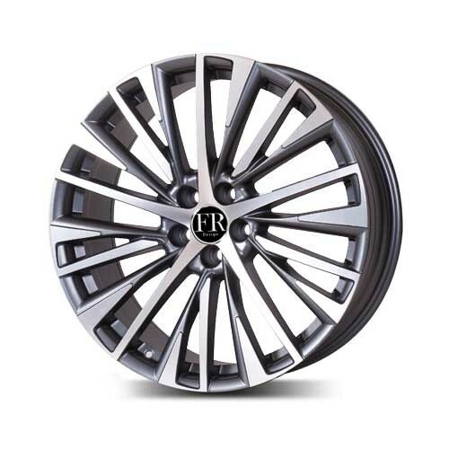 Колесный диск FR REPLICA 5046 8.5x21/5x114.3 D60.1 ET40 серый матовый С полировкой