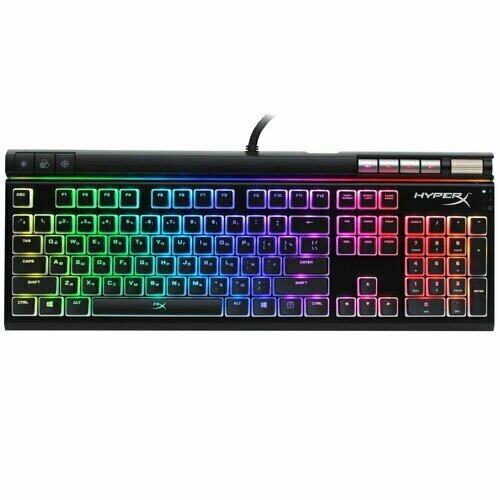 Клавиатура проводная HyperX Alloy Elite 2 RGB, чёрный , HKBE2X-1X-RU/G