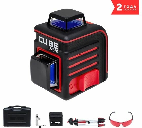 Лазерный уровень ADA CUBE 2-360 Ultimate Edition, шт