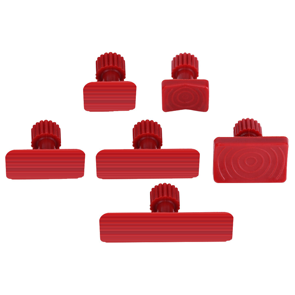 High Quality Puller Tabs, 6Pcs Dent Paintless for Motorcycle Refrigerator