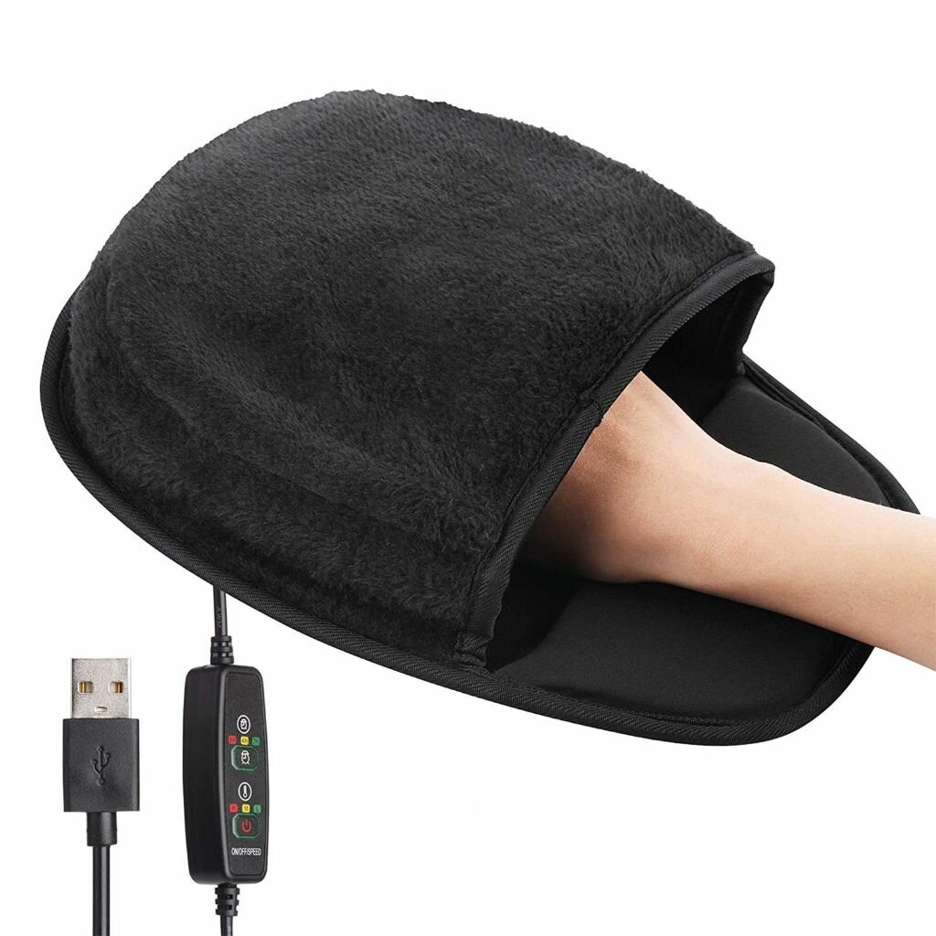 Игровой коврик для мыши с USB-подогревом, подарок для мужчин и женщин для офиса, домашнего компьютера, ноутбука
