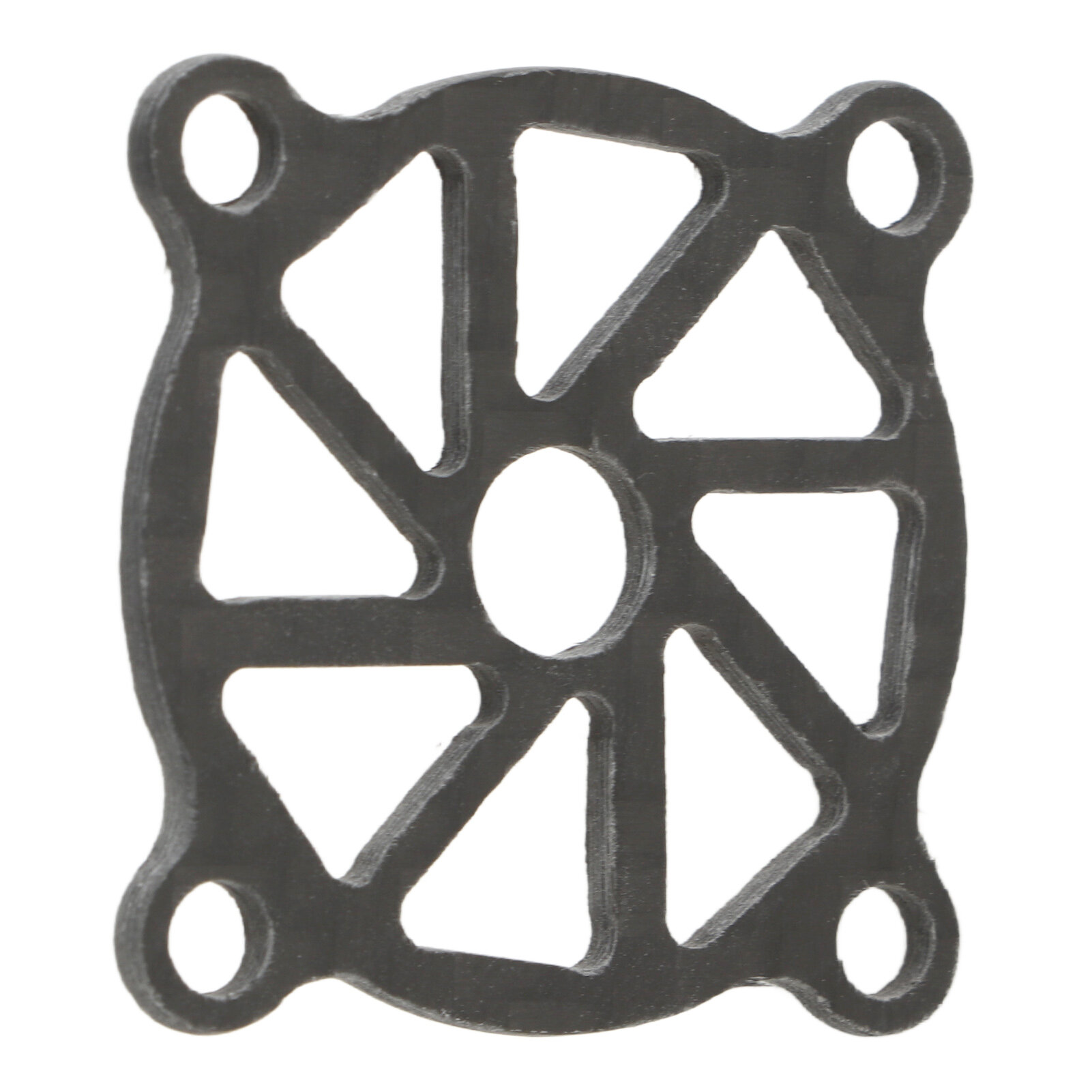 Защитная крышка вентилятора охлаждения из углеродного волокна для RC мотора и ESC, легкая и прочная черная крышка