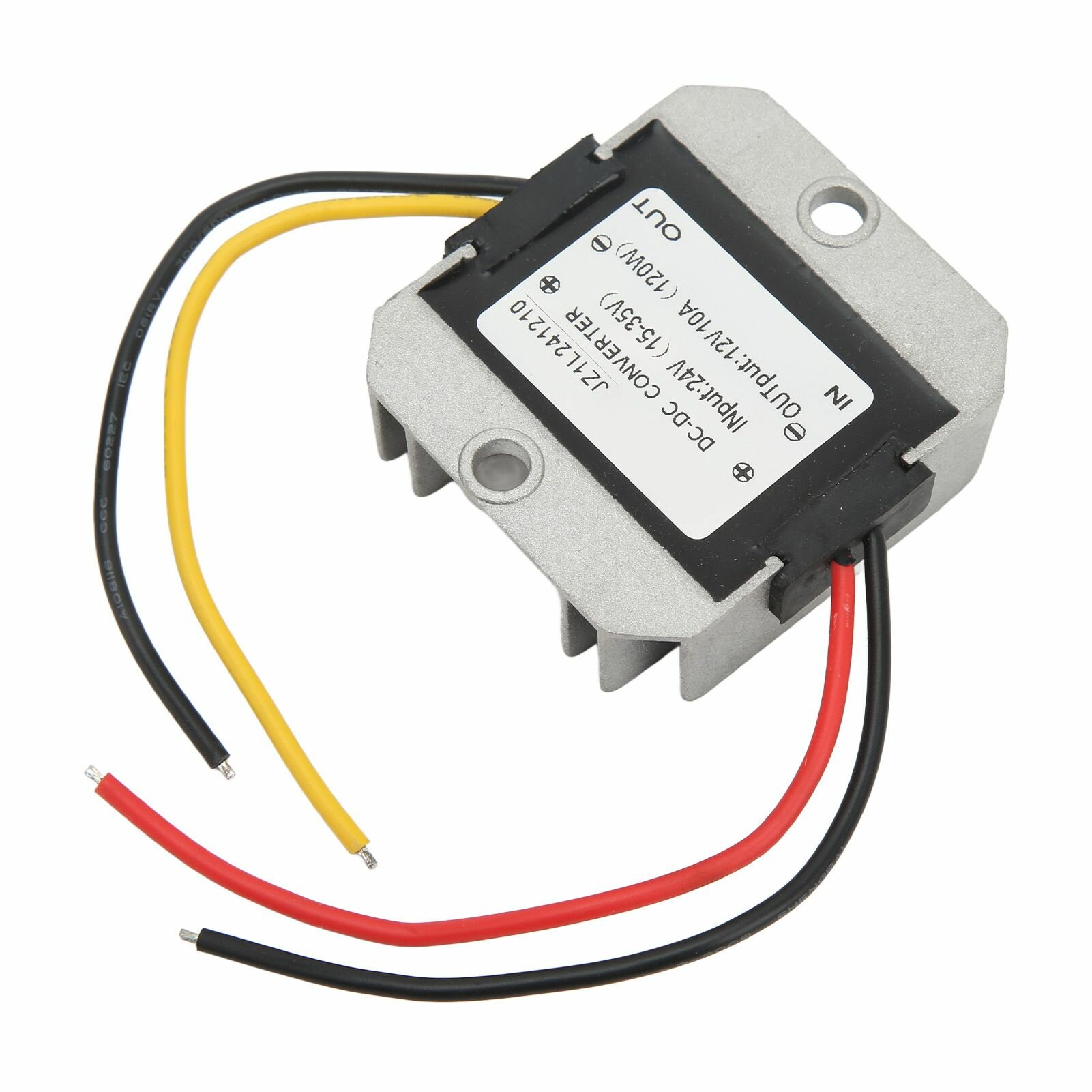 Понижающий преобразователь постоянного тока 24 В в постоянный ток 12 В 10 А IP67 Водонепроницаемый модуль преобразователя напряжения для оборудования