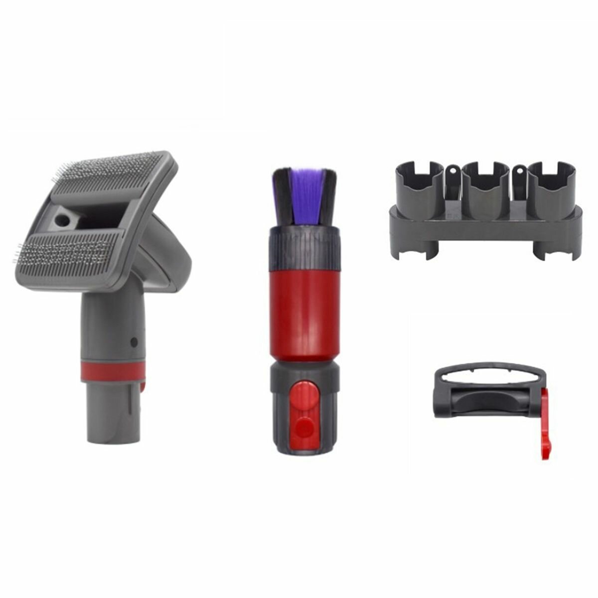 Насадка-щетка для чистки собак и домашних животных для пылесоса Dyson GEN5 G5 V15 V12 V11 V10 V8 V7 с пылеудаляющей щеткой и подставкой