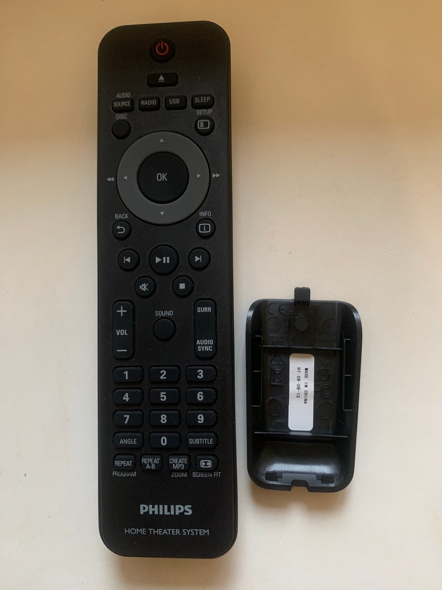 Philips HT: 09-08-13 пульт оригинальный для кинотеатра