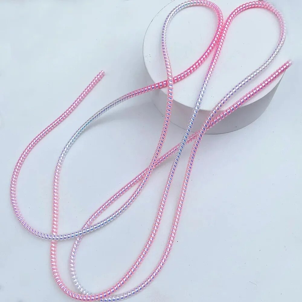 Спиральный протектор для кабеля USB с цветной подсветкой, устройство для намотки провода телефона, пружинный тип