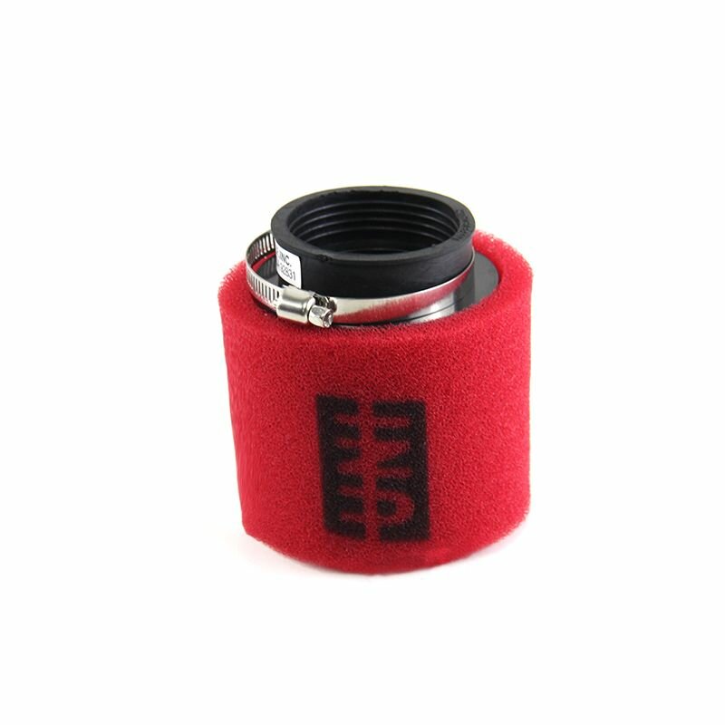 Фильтр воздушный (красный) 53-55 мм Нулевик для мотоцикла, питбайка, скутера