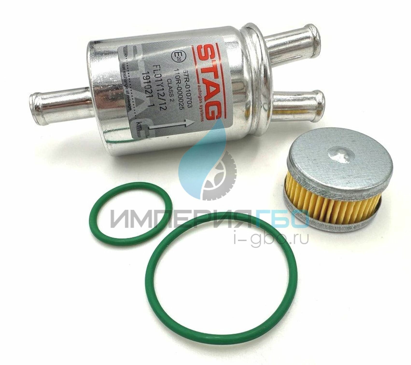 Комплект фильтров грубой и тонкой очистки 12х12х12 ГБО