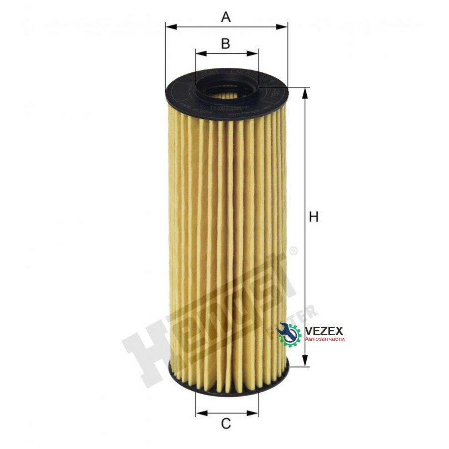 HENGST FILTER E720HD205 Фильтр масляный