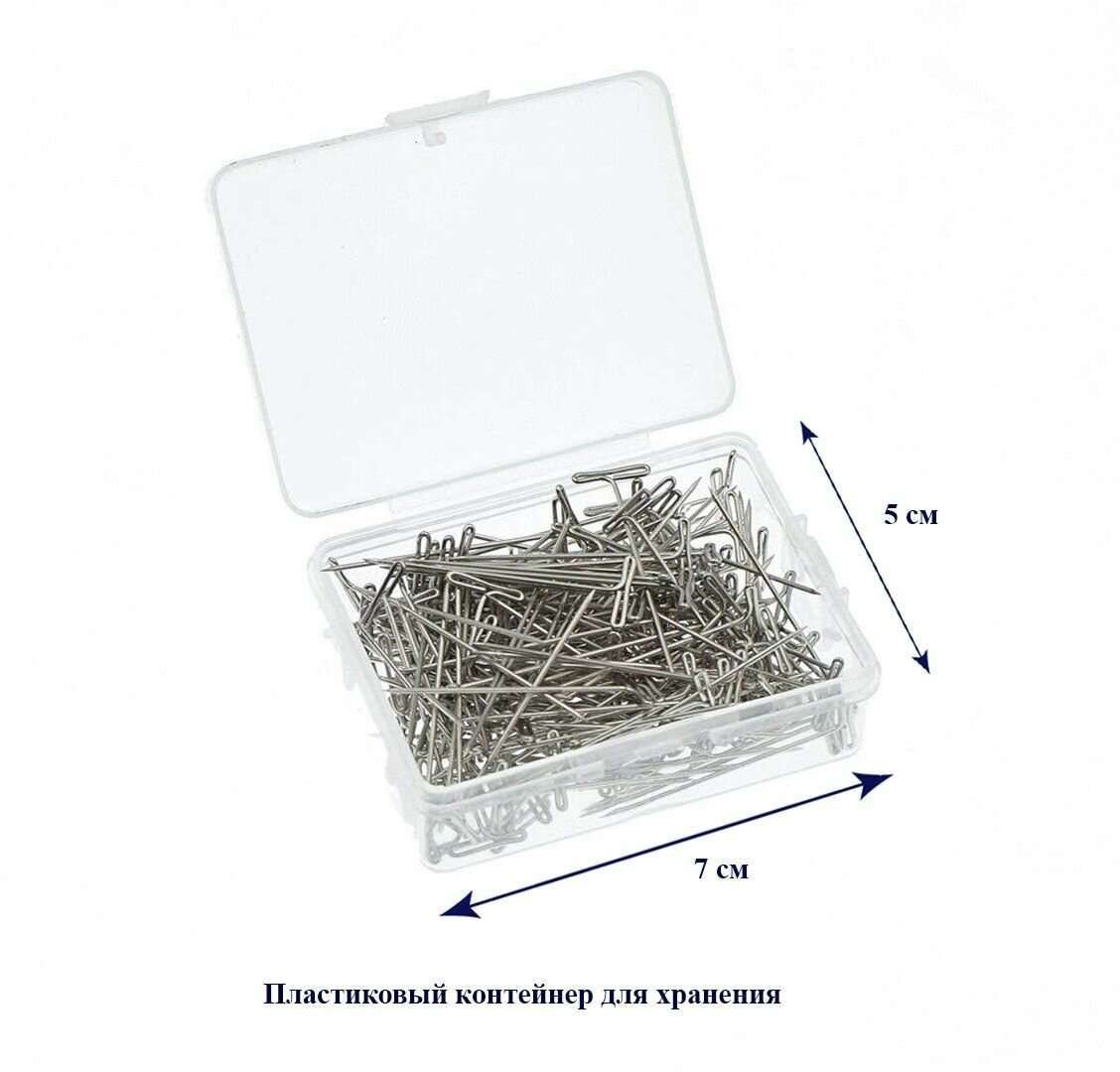 Т-образные булавки для макраме, плетения, пробковой доски, 51мм, 50 штук