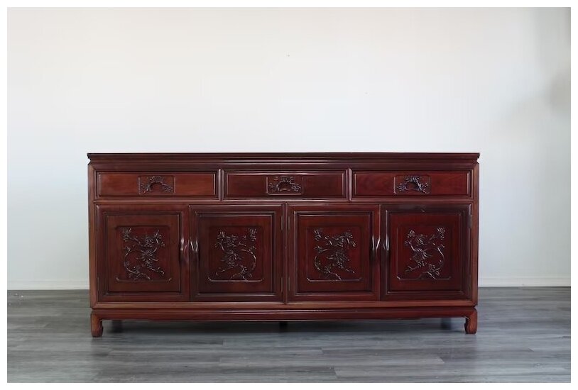 Винтажный комод Лаура в азиатском стиле 53 х 86 х 188 см