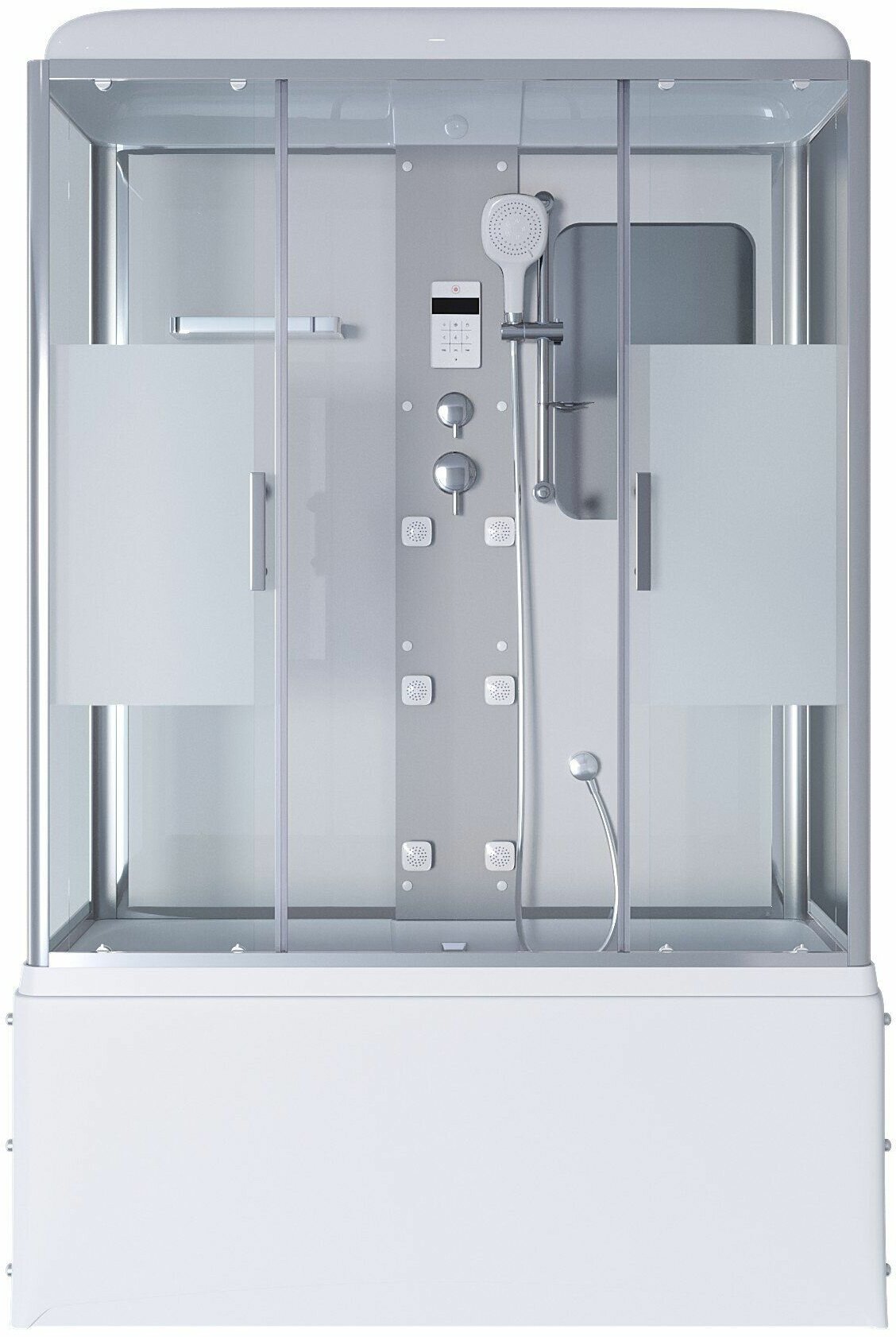 Душевая кабина Niagara NG-3170-01 (1700х750х2200) высокий поддон (56см)