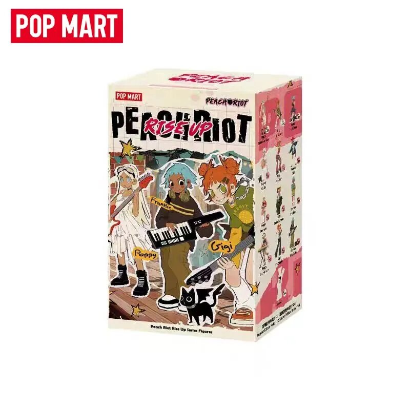 Коллекционные фигурки POP MART & Peach Riot, 1 шт, серия Rise Up