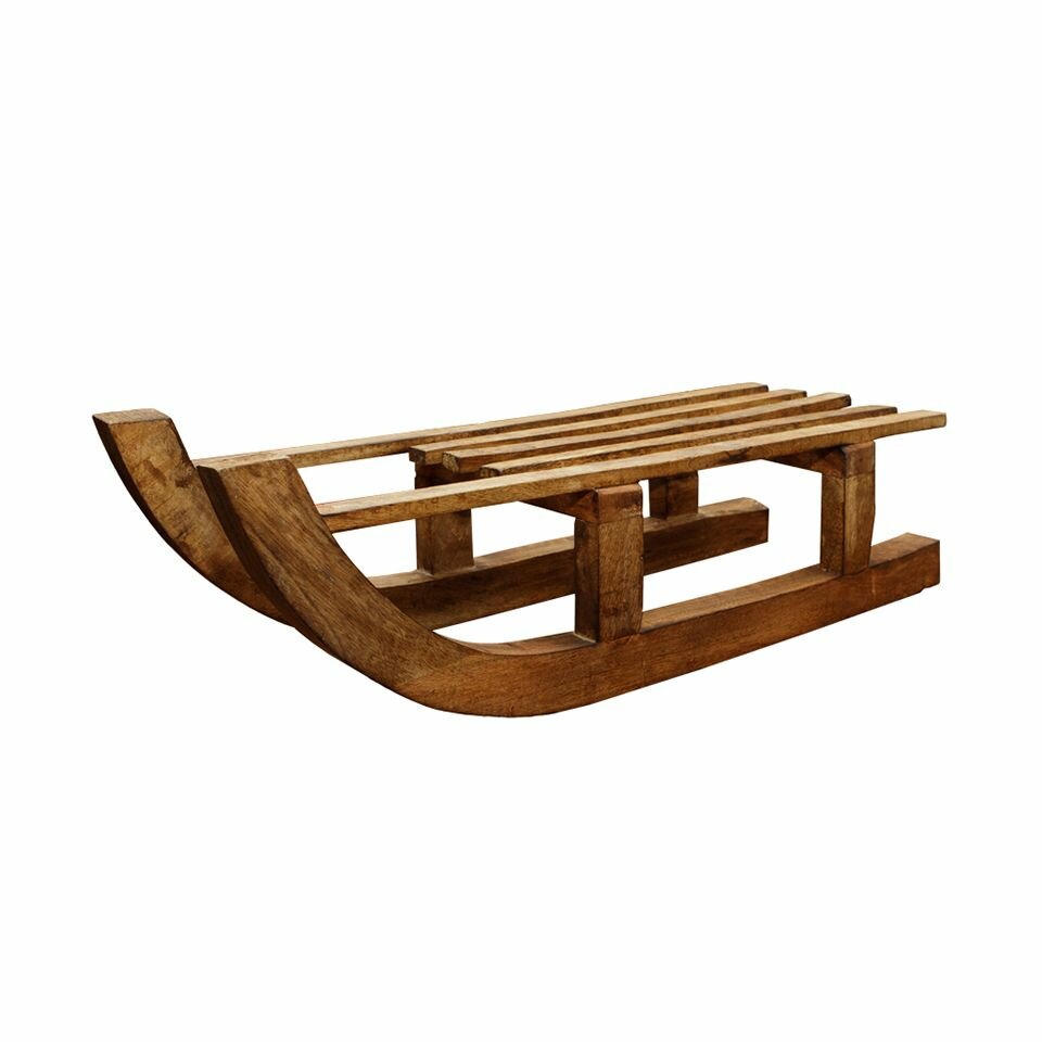 Декор сани ROOMERS FURNITURE, 63 см, дерево, цвет коричневый (TR-AM-920)