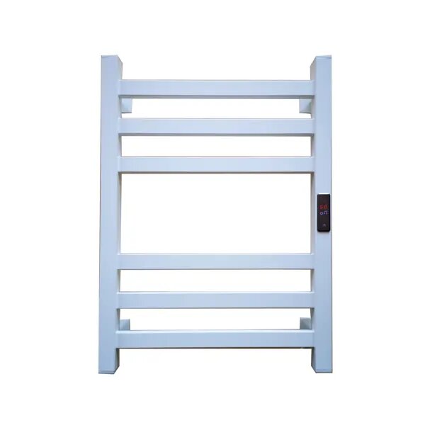 Полотенцесушитель электрический Арго Соренто гранд 400x600 мм 125 Вт с терморегулятором Е-образный цвет белый