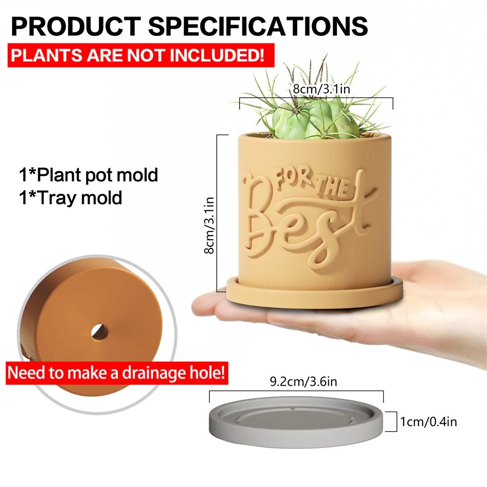 Силиконовая форма для бетона Boowan Nicole best