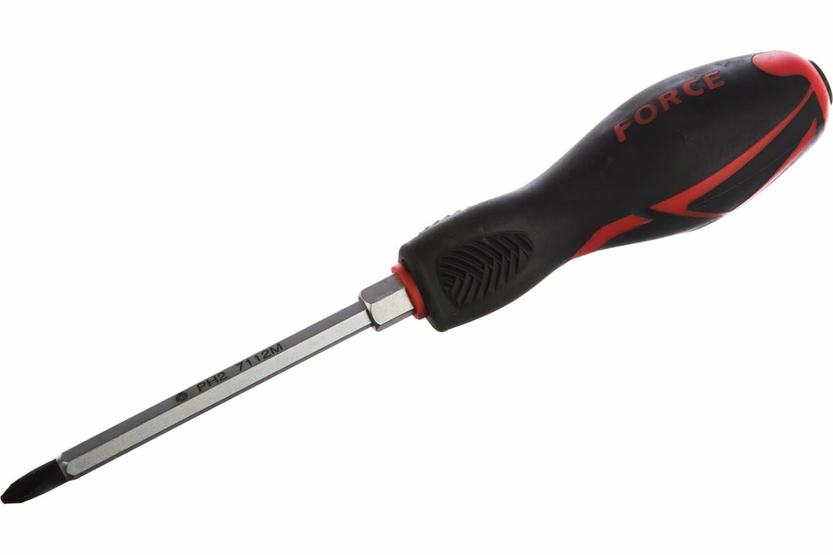 FORCE Отвертка крестовая ударная РН.2 100 L=215мм 7112M